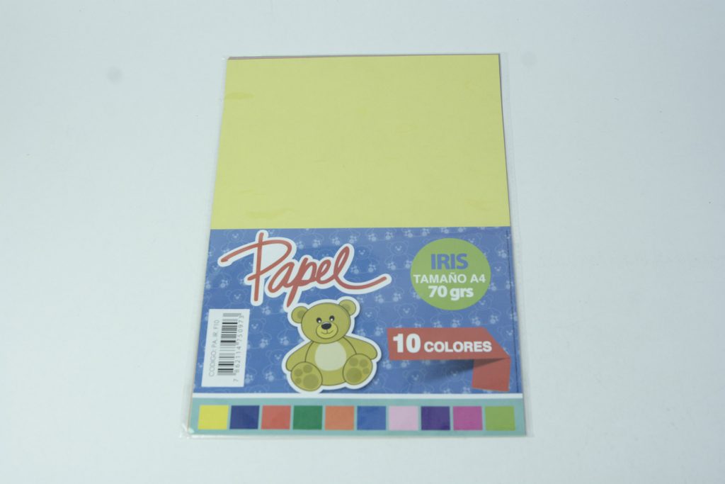 PAPEL IRIS A4 *10 COLORES PAIR.F10 – Monserrath